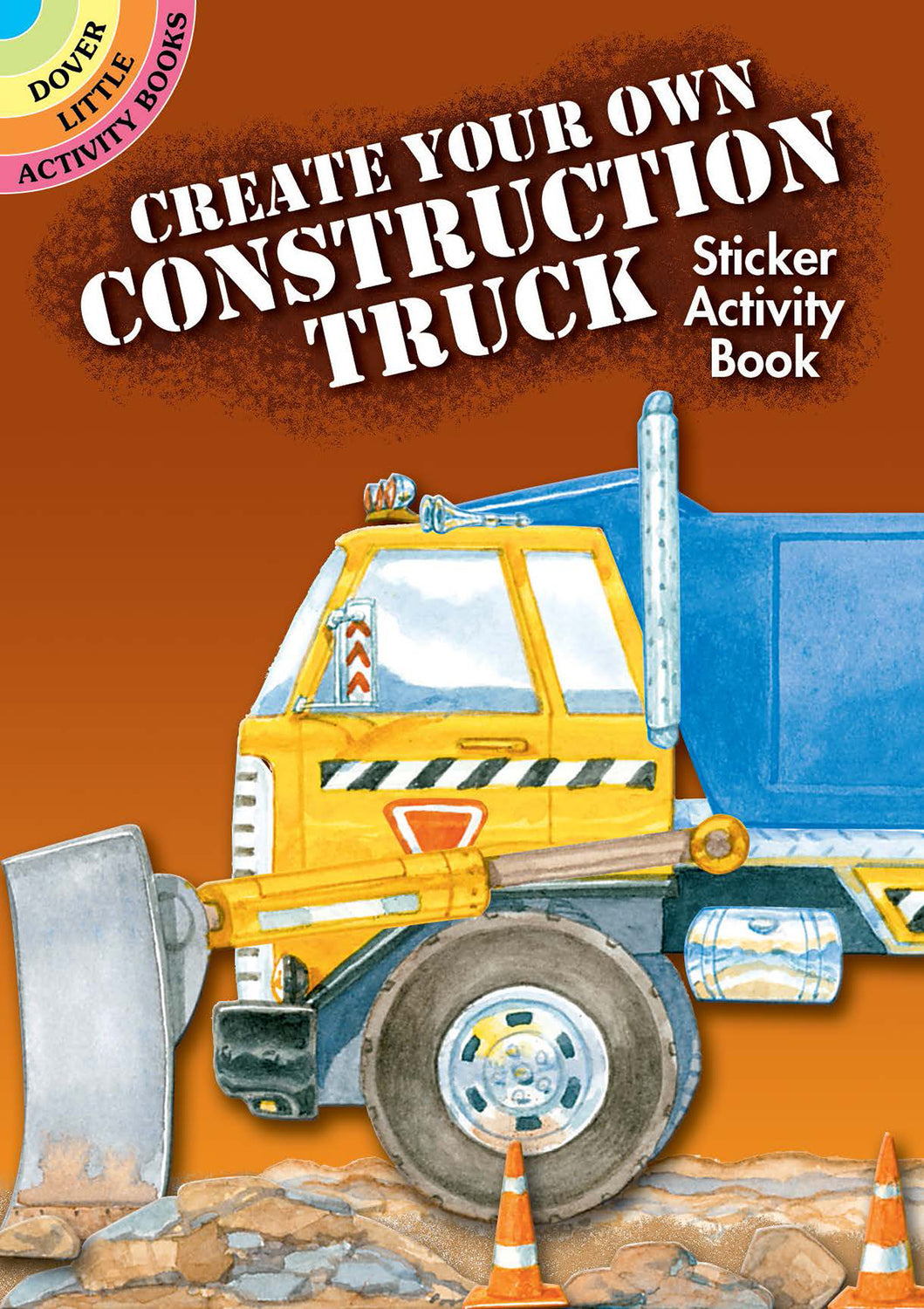 Create Your Own Construction Truck Sticker Activity Book – Franklin's Toys