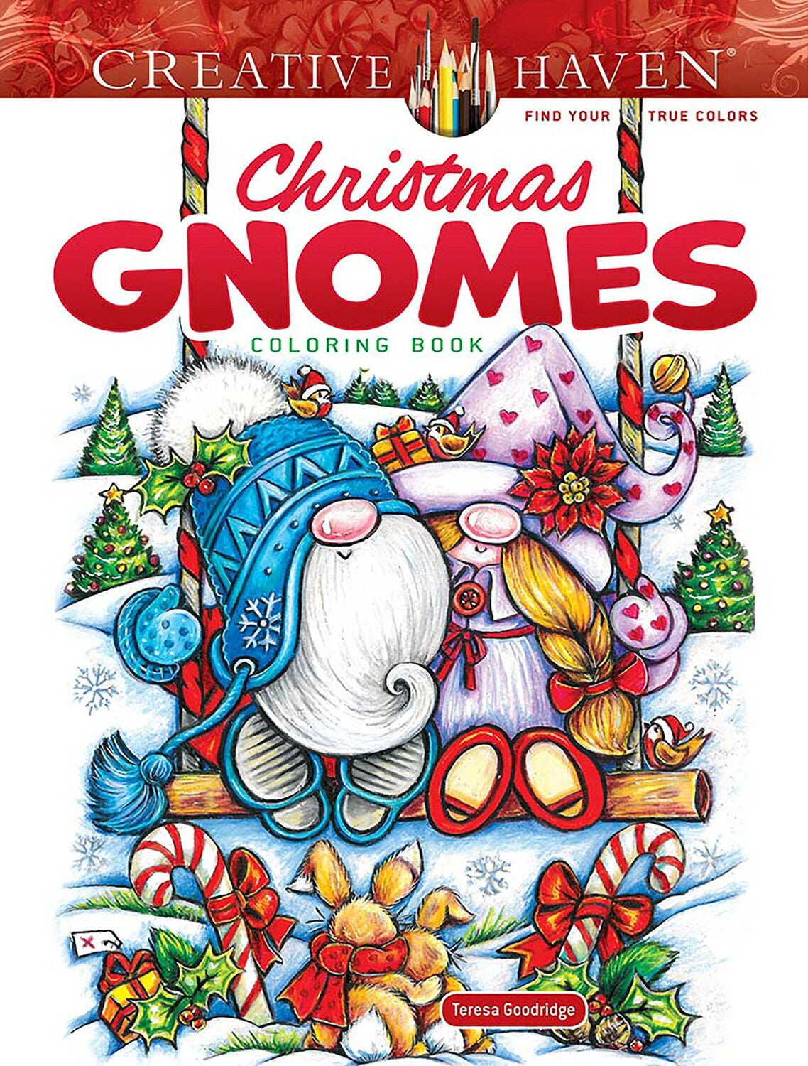Creative Haven Christmas Gnomes Coloring Book – Franklin's Toys
