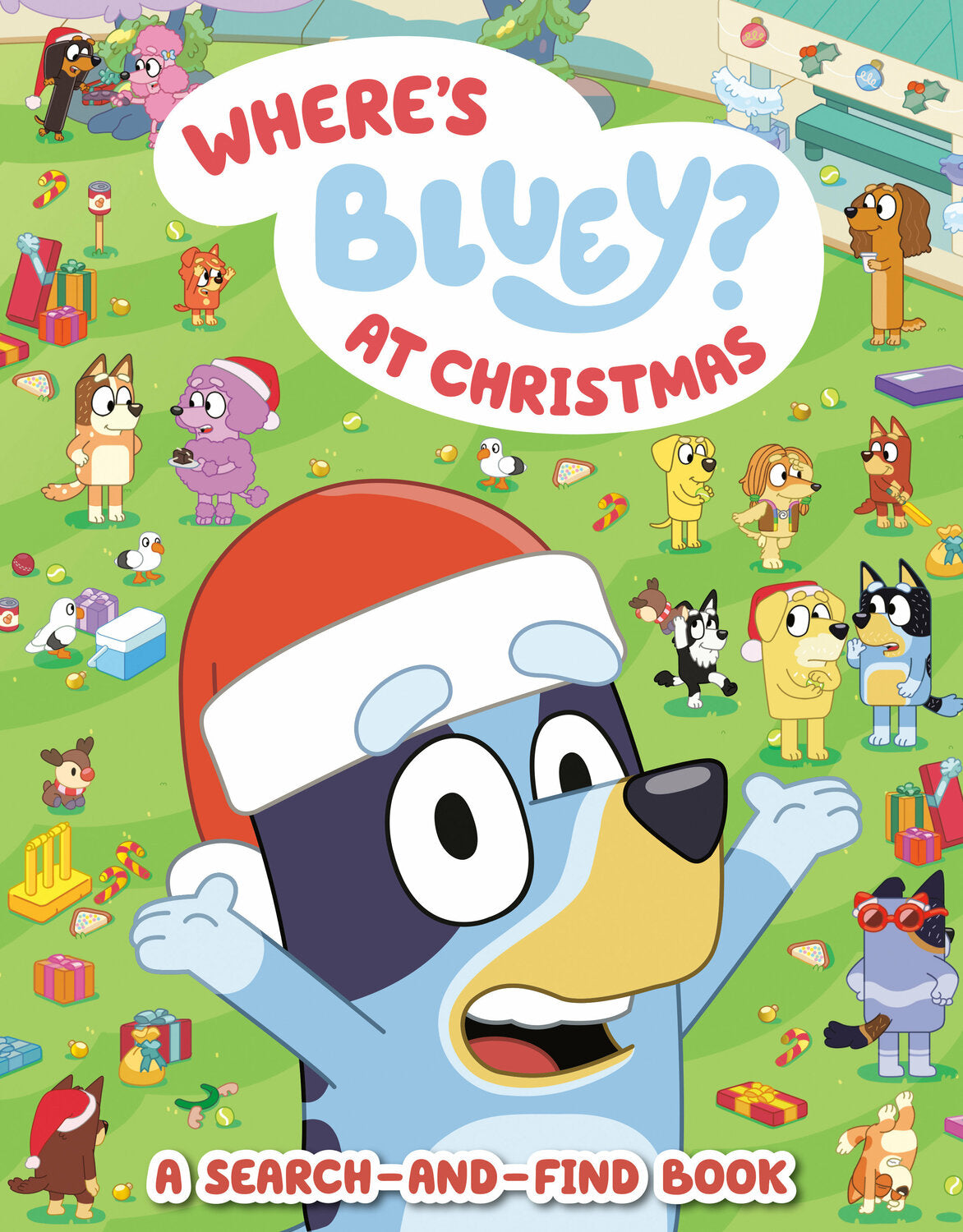 Where's Bluey? At Christmas: A Search-and-Find Book – Franklin's Toys