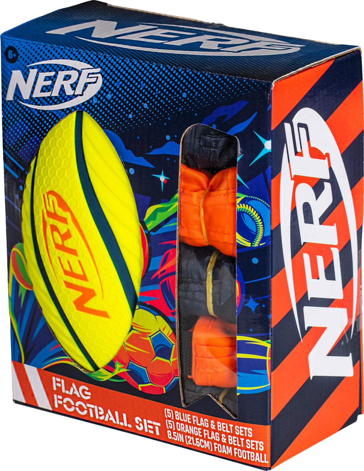 Nerf 5 V 5 Flag Set – Franklin's Toys