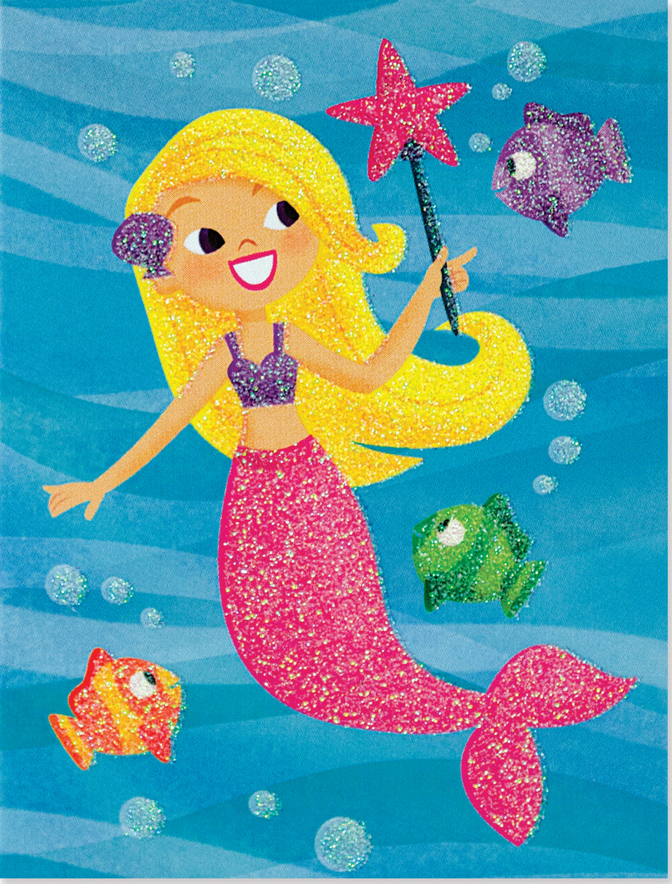 Glitter Mermaid Card – Franklin's Toys