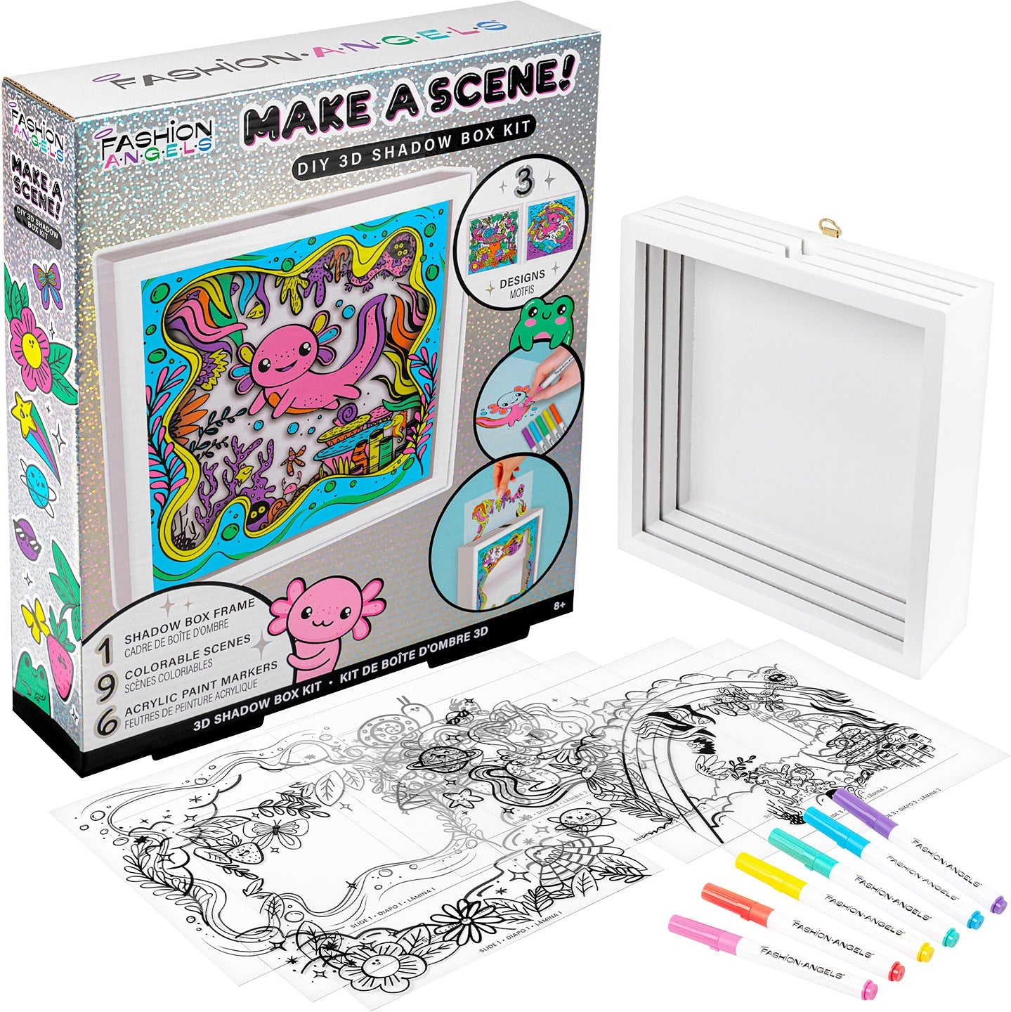 Make A Scene! DIY 3D Shadow Box Kit – Franklin's Toys