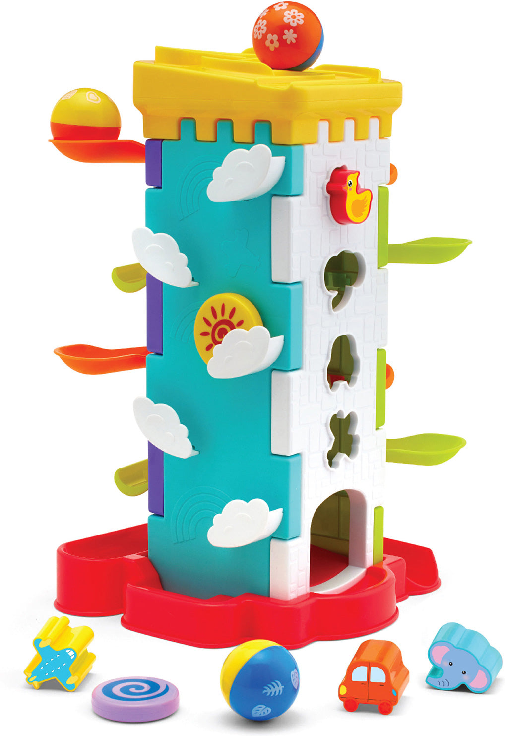Kidoozie Drop 'n Roll Activity Tower – Franklin's Toys