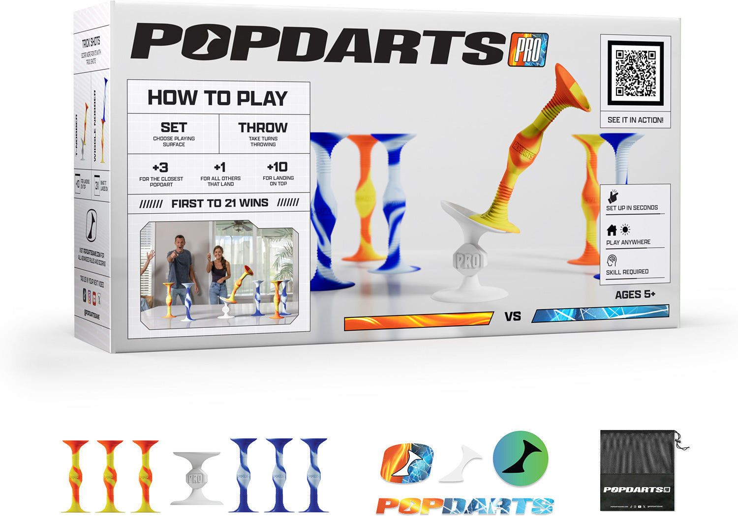 Popdarts Pro - Fire & Ice – Franklin's Toys